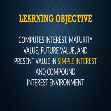 GENERAL MATHEMATICS-SIMPLE INTEREST.pptx