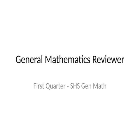 GenMath_Reviewer_PPT (1).pptxjssjdnnsjsjsdn | PPTX