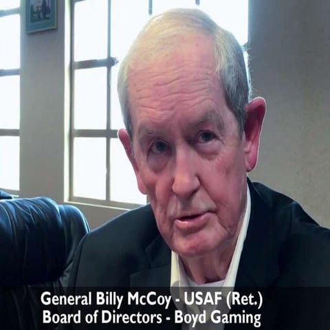 General Billy McCoy Endorsing Christine Spadafor | PPTX