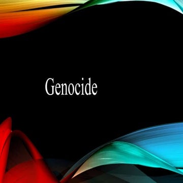 Genocide powerpoint | PPT