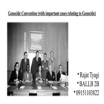 Genocide Convention (with important cases relating to Genocide).pptx