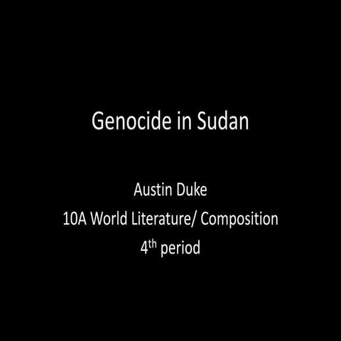 Final project raising south sudan - hannah risser | PPTX