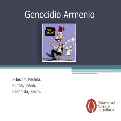 Genocidio Armenio | PPTX