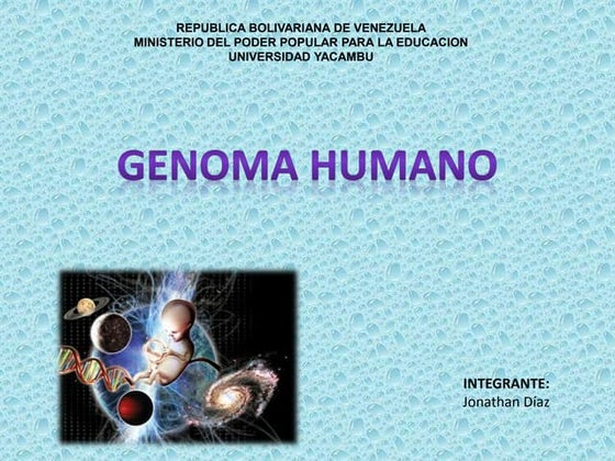 El genoma humano | PPT
