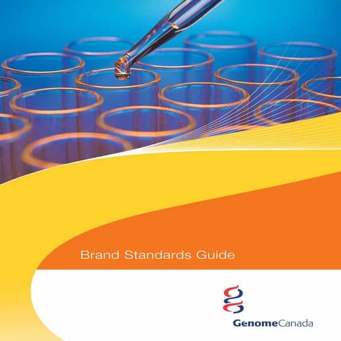 Genome Canada Brand Standards Guide | PDF