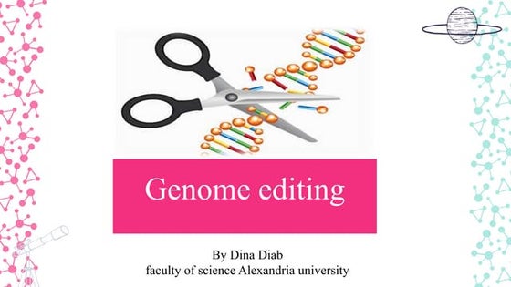 Genome editing techniques | PPT