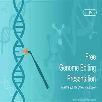 Genome Editing-Medical-PowerPoint-Templates.pptx