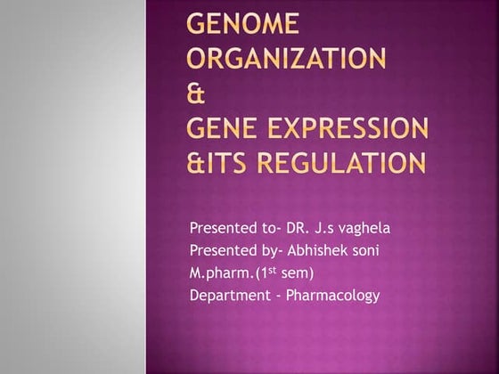 Fine structure of gene | PPTX