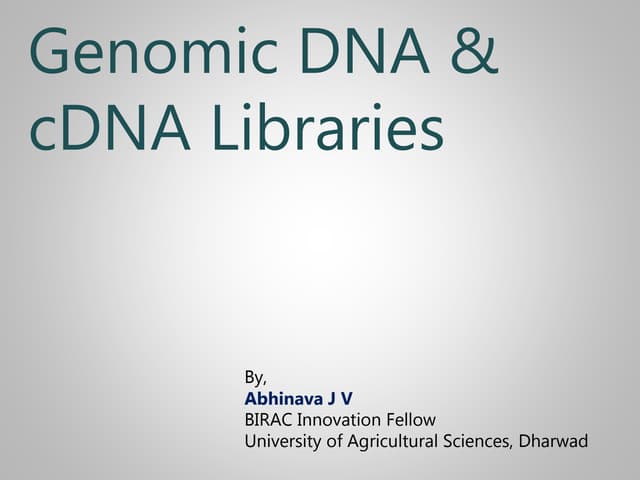 Molecular biology introduction | PPTX