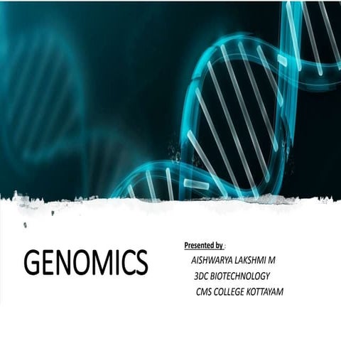 Genomics | PPT