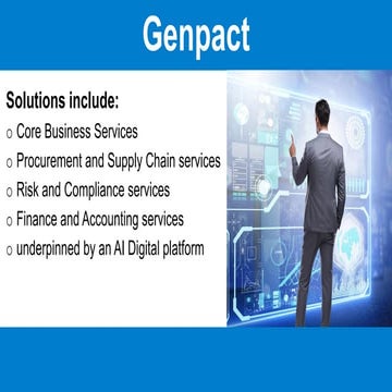 Genpact Consulting | PDF