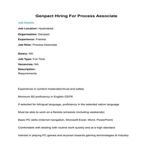 Genpact Hiring For Process Associate.pdf