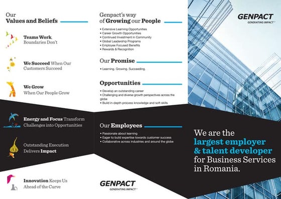 Genpact – Key Policies and Practices | PPTX
