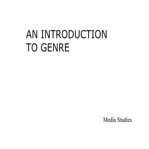 Genre | PPT