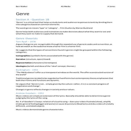 What Is Genre? | PPT