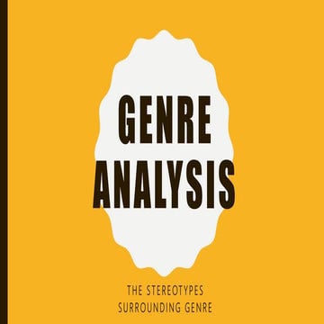 Genre analysis copy (2) | PPT