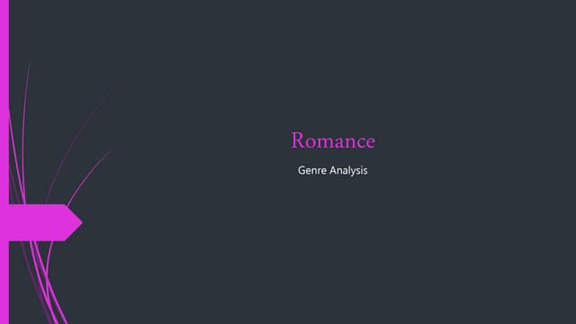 Typical conventions of Romance | PPT
