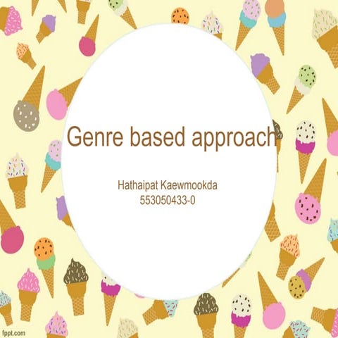 Genre based aproach | PPT