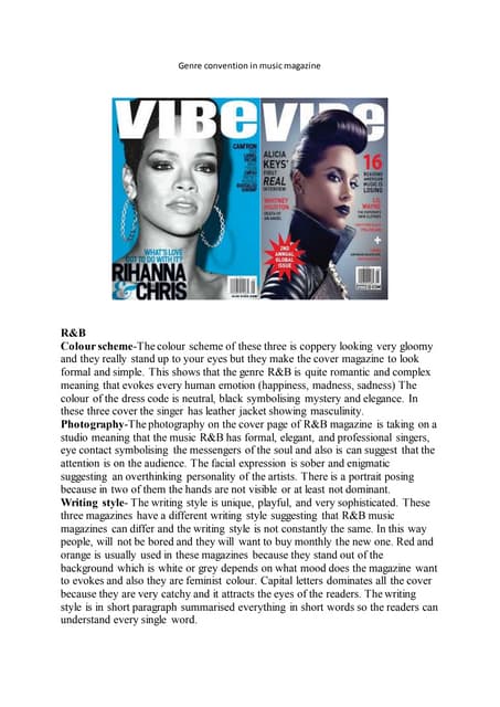 Music magazine double page spread 4 | PPT