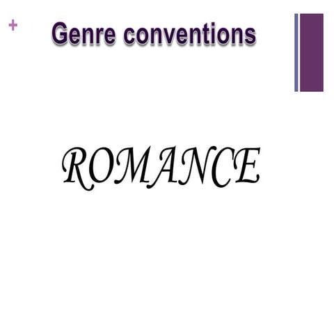 Genre conventions | PPT