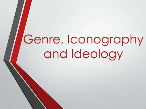Genre, iconography and ideology | PPT