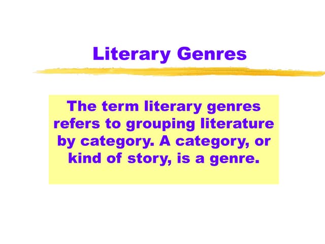 Fiction and Non-Fiction | PPTX