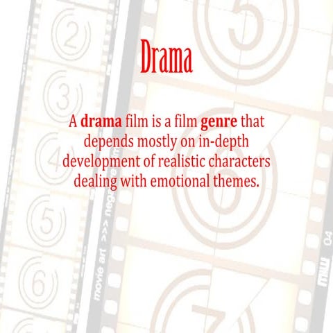 Drama Films- Katie Storer | PPTX