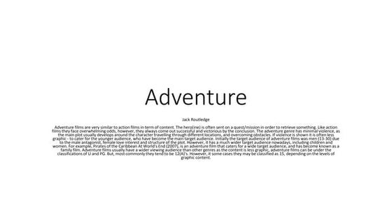 A small Introduction to storytelling | PPT