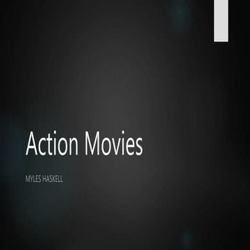 Action films | PPTX