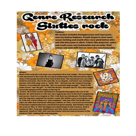 Genre research | DOCX