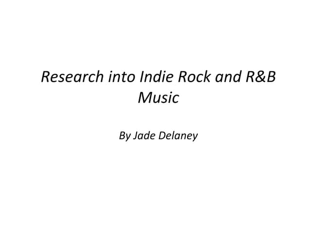 Music genre - pop | PPTX