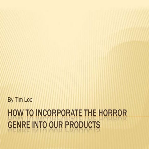 Horror images | PPT