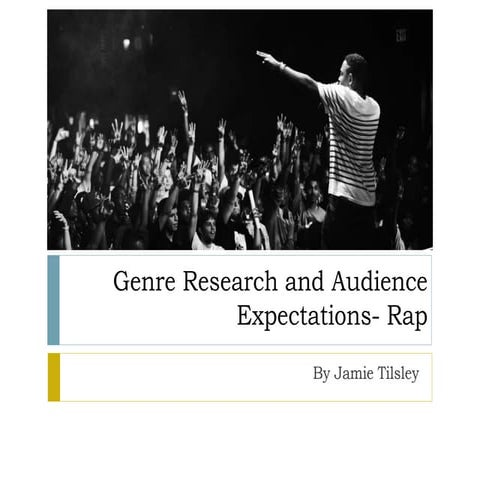Genre research and audience expectations | PPTX