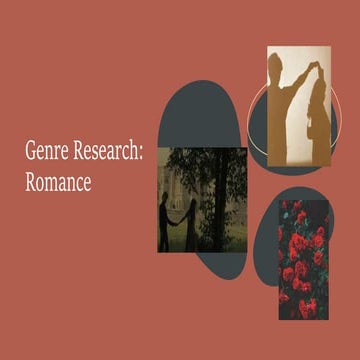 Genre Research PowerPoint: Romance Genre | PPTX
