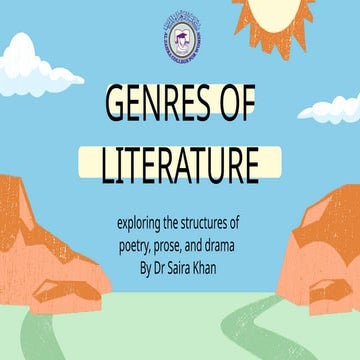 Genres in Literature, explanation and details.pptx