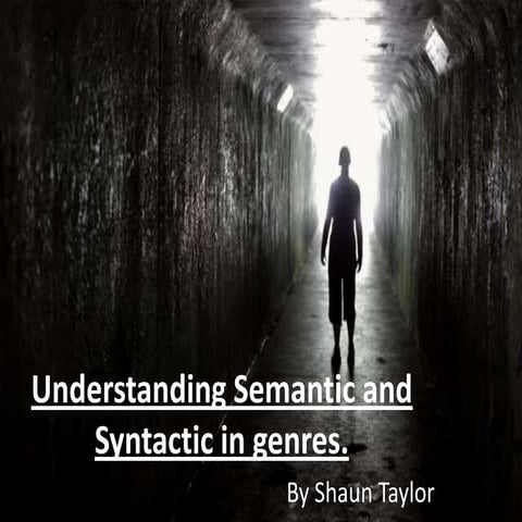 Semantic and Syntactic | PPTX