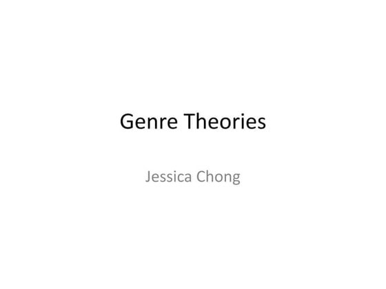 Theories and concepts | PPTX