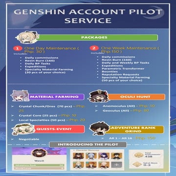 Genshin | PDF