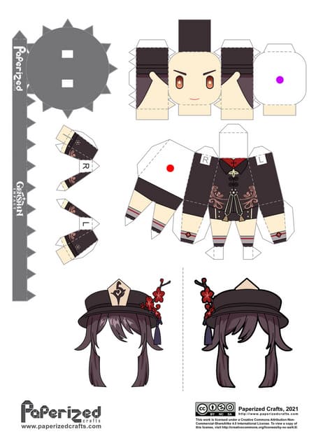 Genshin impact childe papercraft | PDF