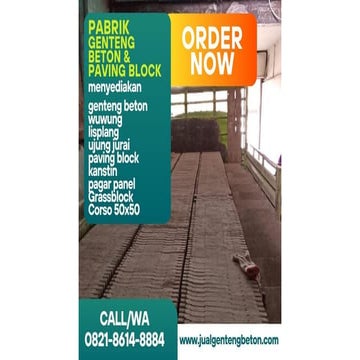 Genteng Beton Rata Pilihan Terbaik untuk Atap Rumah yang Kuat Tahan ...