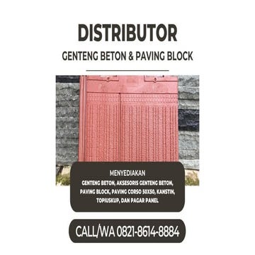 Genteng Beton: Solusi Tepat untuk Atap yang Kuat dan Elegan, Supplier ...