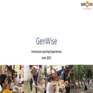 GenWise Presentation June 2021 | PPT