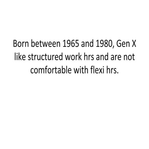 Gen x | PPT