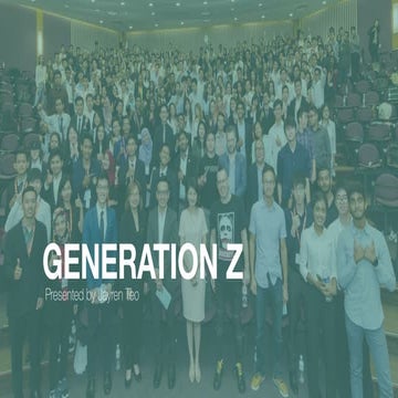 Engage Gen Z | PDF