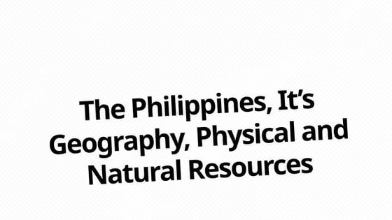 Water forms of the philippines | PPTX
