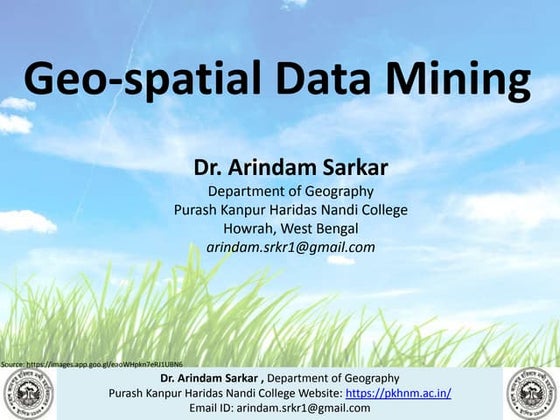 GIS data analysis | PPTX | Geography | Science