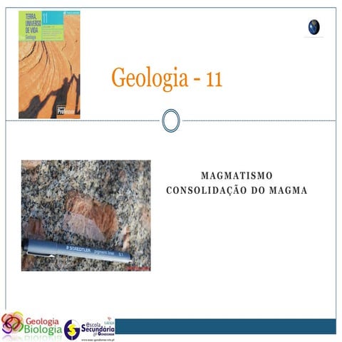 Geo 17 magmatismo (consolidação do magma) | PDF