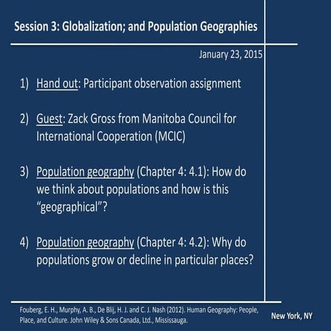 Geo23.1102 winter2015 session3 | PPT