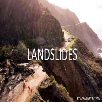 LANDSLIDES | PPT