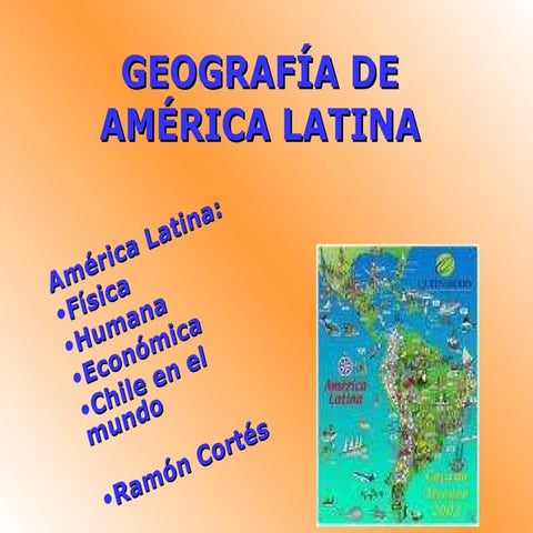 América Latina - Geografía | PPT